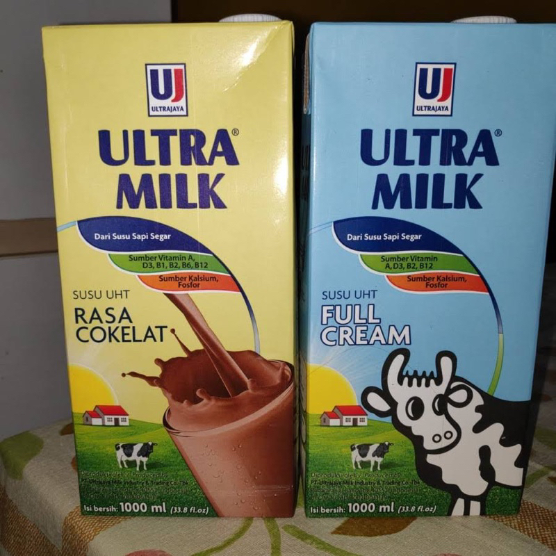Jual ECERAN | ULTRA MILK Susu Ultra Milk kemasan kotak 1 Liter | susu ...