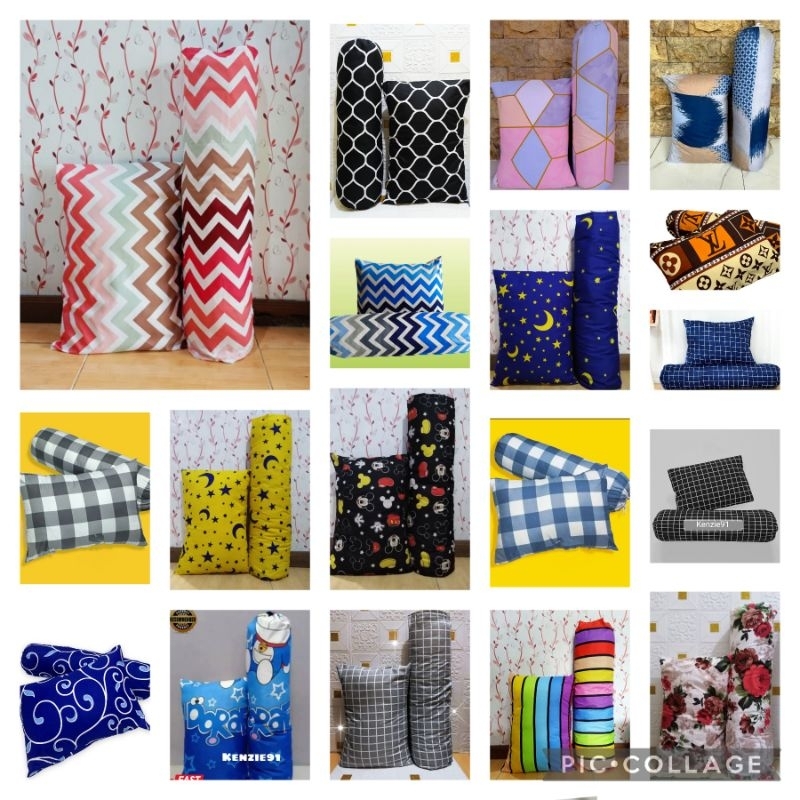Jual Sarung Bantal dan Guling Aesthetic 1 Set | Shopee Indonesia