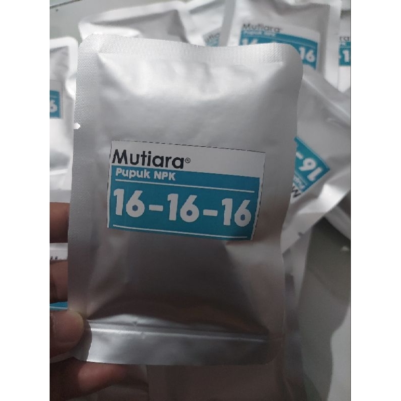 Jual 50 Gram Pupuk Npk Mutiara 16 16 16 Biru Nutrisi Untuk Tanaman ...