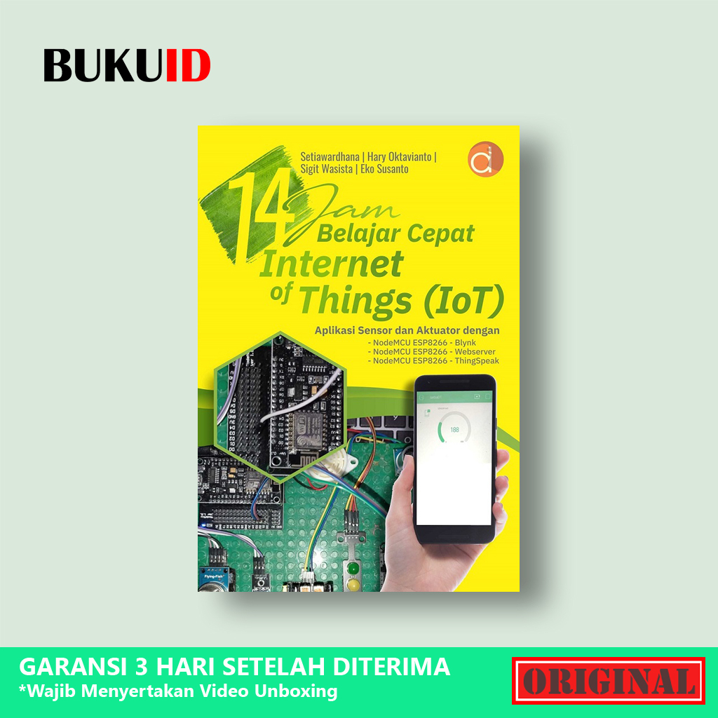 Jual Buku 14 Jam Belajar Cepat Internet Of Things (IoT) - Original ...