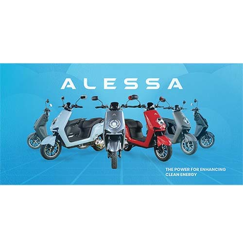 Jual MOTOR LISTRIK ALESSA EX3000-A-SC-03 (SWAB CHARGING) GLOSSY BLACK ...