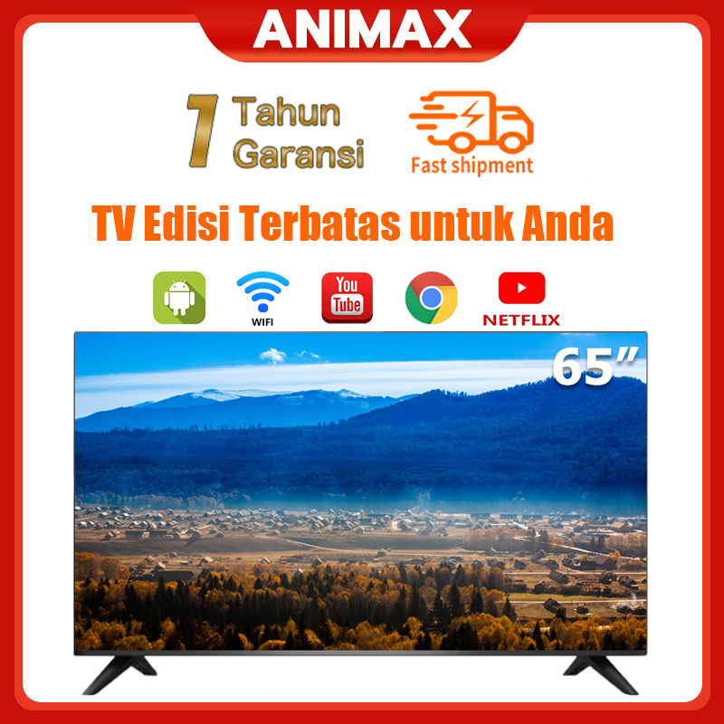 Jual ANIMAX TV Android 65 inch Smart TV Digital 4K UHD - Android 11.0 ...