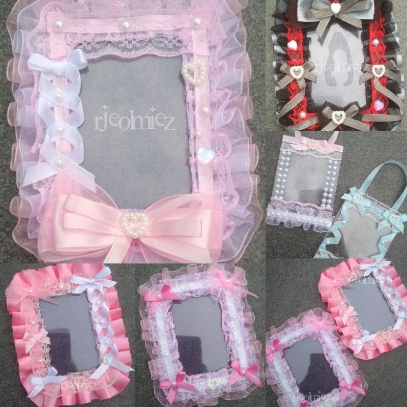 Jual PRE ORDER! SWIPE! — toploader deco lace ribbon pita commission ...