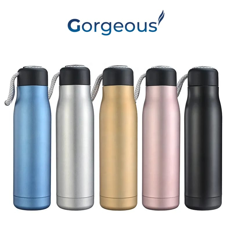 Jual Gorgeous Botol Termos Air Minum Stainless Steel Doff 500 Ml ...