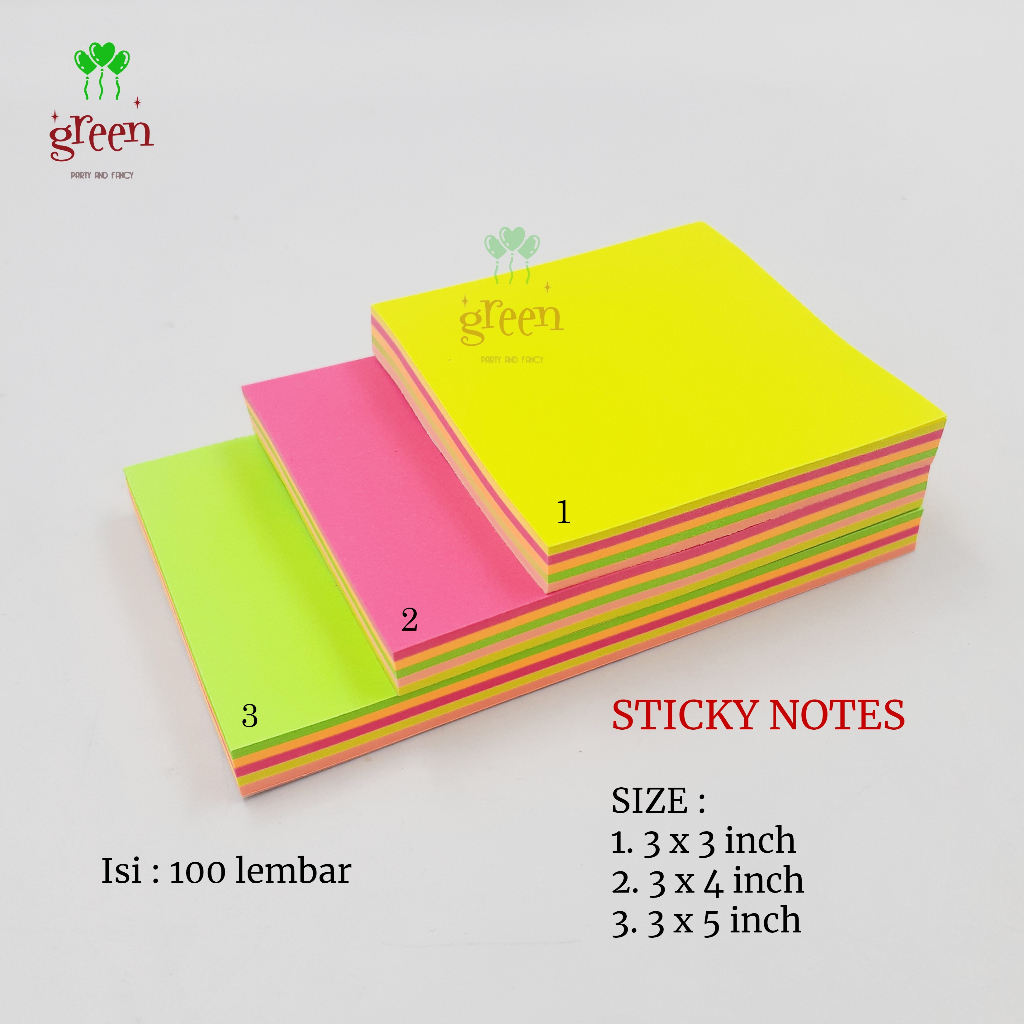 Jual Sticky notes Sticky notes isi 100 lembar Memo Stick Memo Kertas ... Jual Sticky notes Sticky notes isi 100 lembar Memo Stick Memo Kertas ...