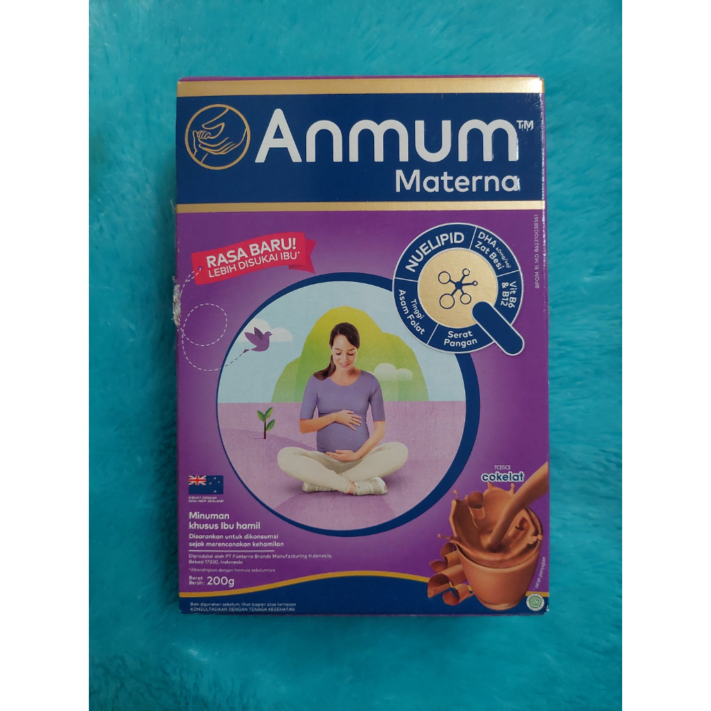Jual Anmum Materna Susu Nutrisi Ibu Hamil Cokelat 200g | Shopee Indonesia
