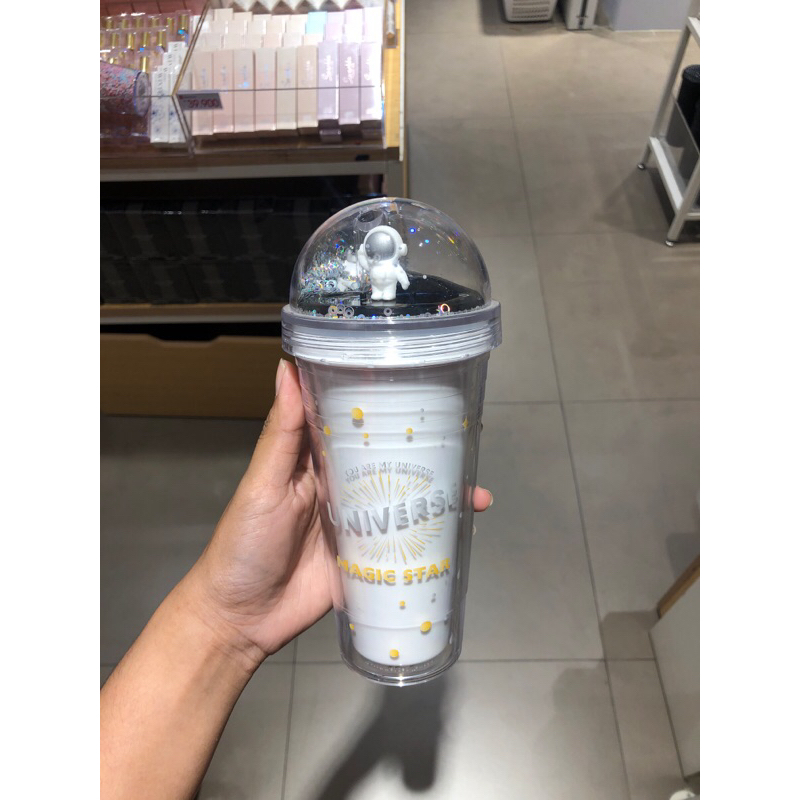 Jual Miniso glass water bottle || Botol minum Miniso || botol minum ...