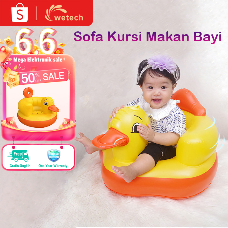 Jual Wetech Sofa Kursi Makan Bayi belajar duduk balon Baby Chair Model ...