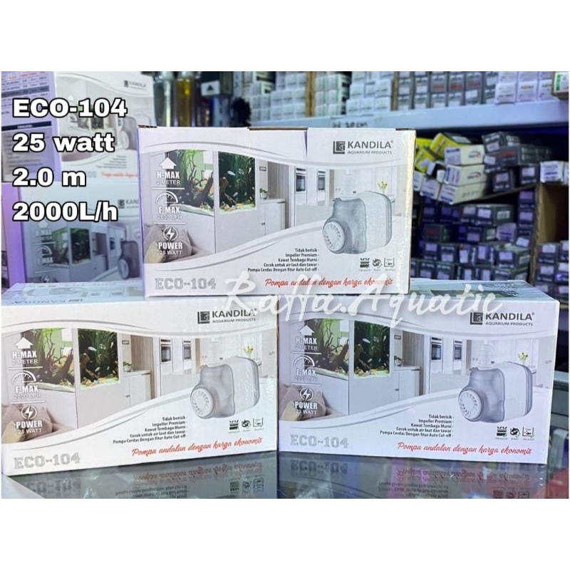 Jual KANDILA ECO 104 POMPA AIR MESIN KOLAM FILTER AQUARIUM | Shopee Indonesia