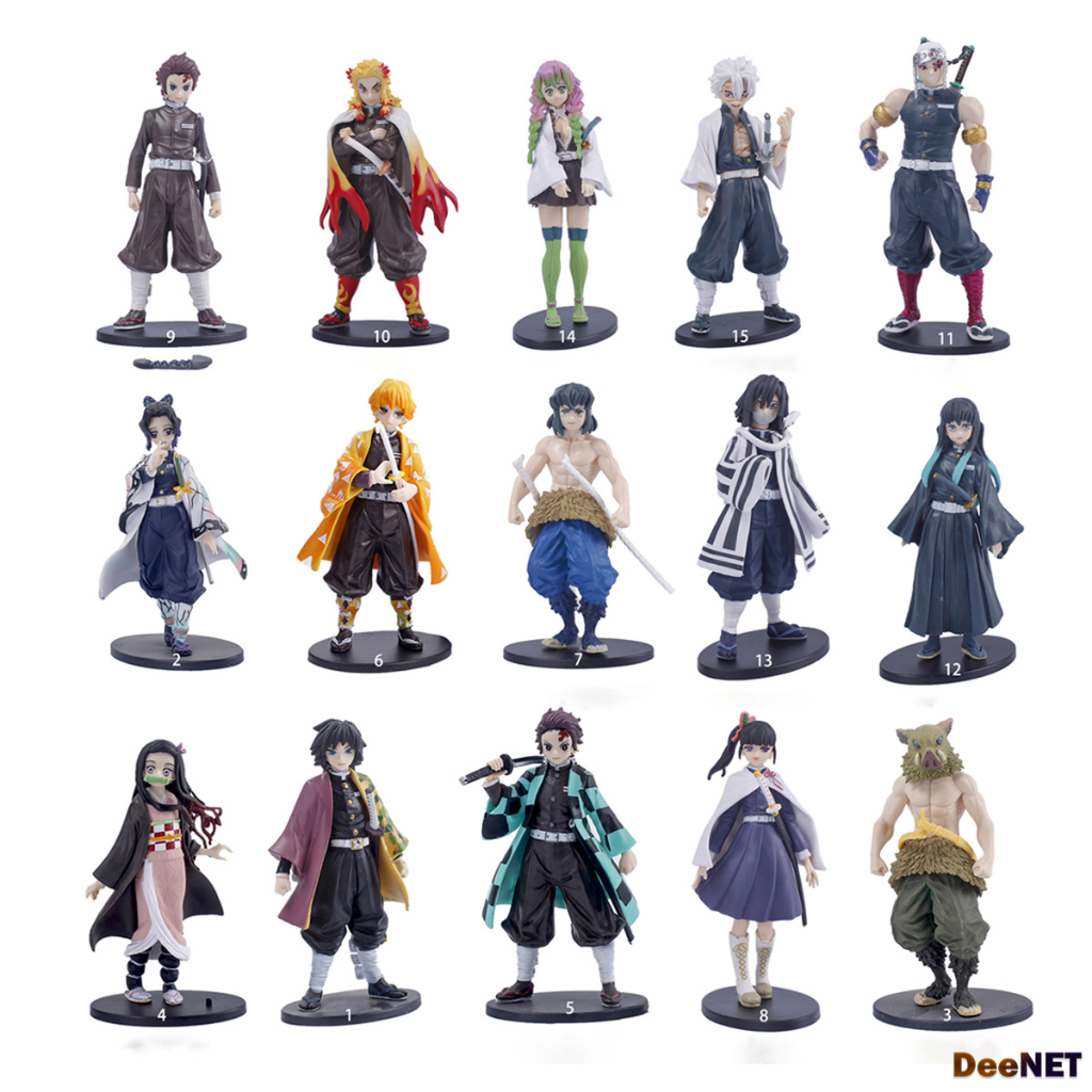Jual Action figure Ghost Demon Slayer kimetsu no yaiba karakter PVC 15 ...