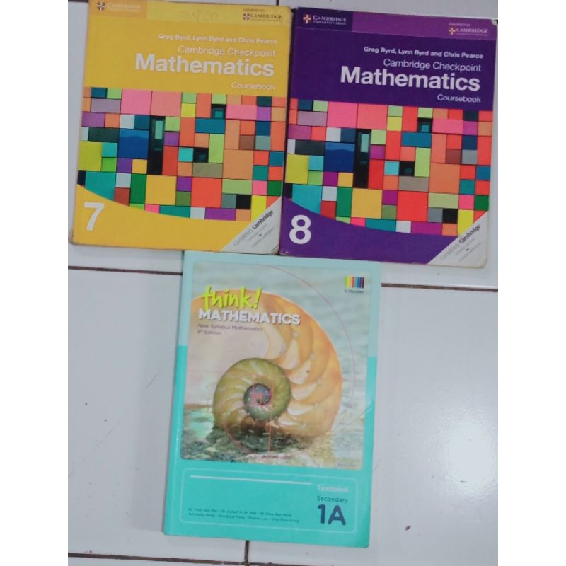 Jual Chekpoint Mathematics 7 8 & think MATHEMATICS 1A | Shopee Indonesia