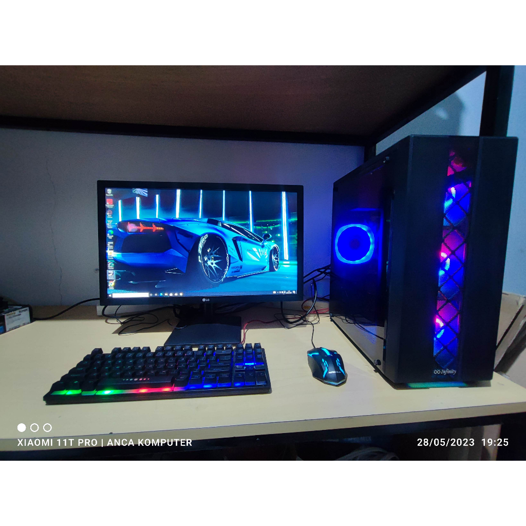 Jual PC Rakitan Gaming & Desain Grafis AMD Ryzen 3 3200G fulset ...