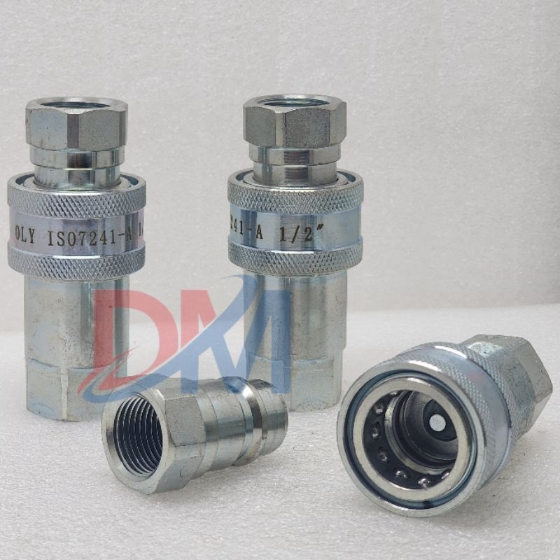 Jual 1" INCH NPT / QUICK COUPLER HYDRAULIC ISO 7241-A / COUPLER ...