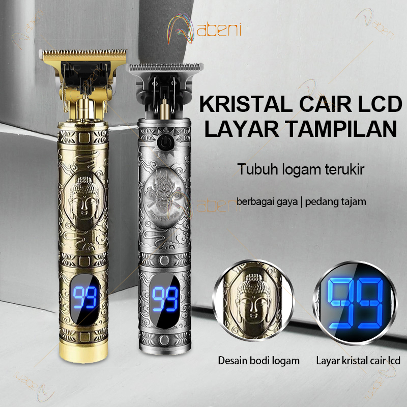 Jual Abeni Mesin Cukur Rambut Listrik / Alat Cukur Rambut Kumis Jenggot Profesional Hair Clipper ...