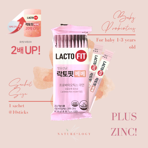 Jual LACTO-FIT Probiotic Baby (1-3 tahun) 1SACHET@10sticks (Korea ...