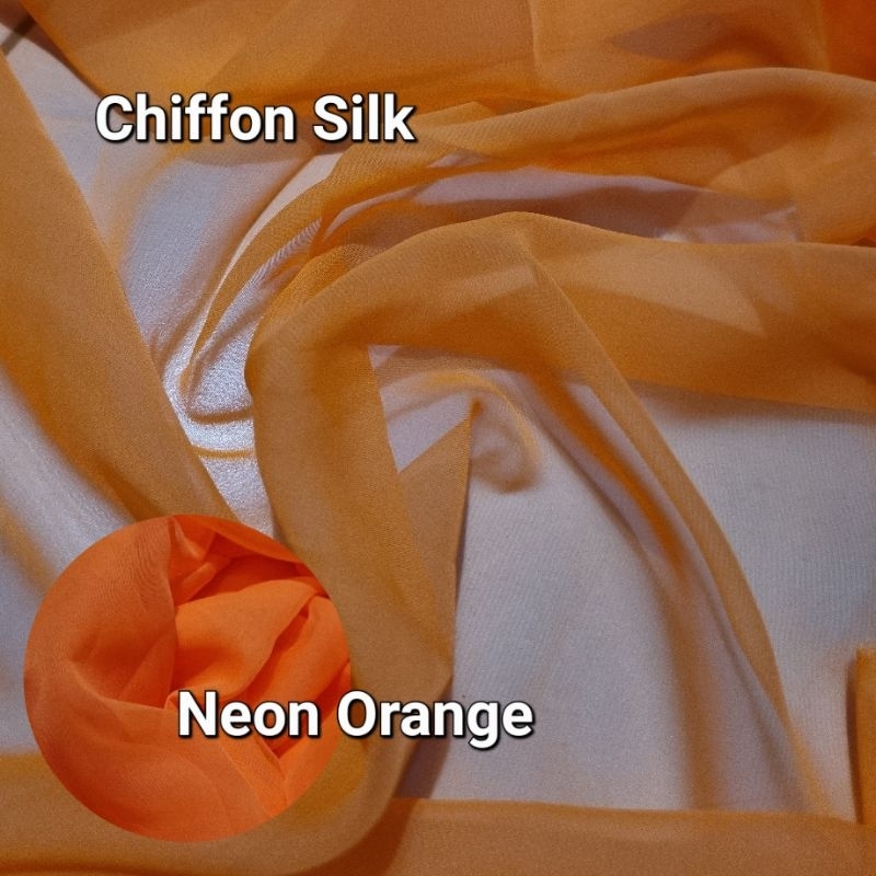 Jual Kain Chiffon Silky / Sifon Silk Polos / Bahan Chiffon Halus Tipis ...