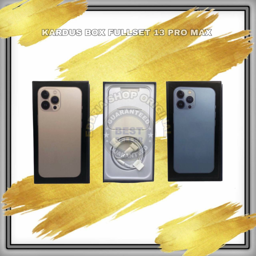 Jual DUSBOOK BOX KOTAK 13 PRO MAX FULLSET | Shopee Indonesia