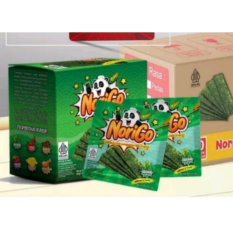 Jual NORIGO RUMPUT LAUT/RASA ORIGINAL (isi 5 box) | Shopee Indonesia