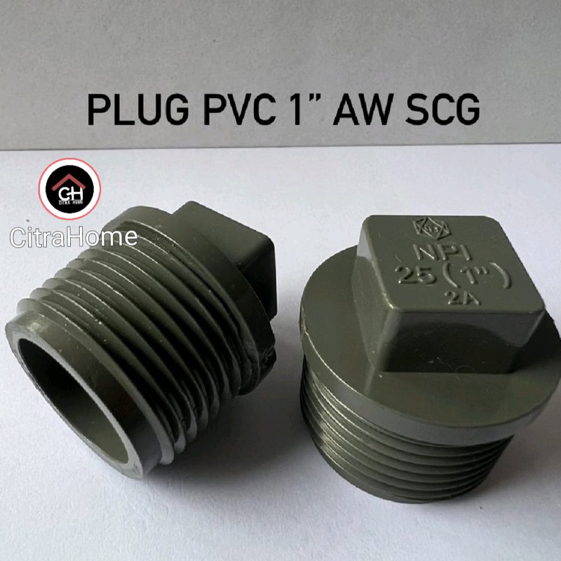 Jual Plug PVC 1 inch AW SCG | Shopee Indonesia