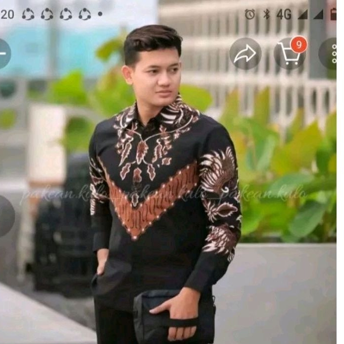 Jual BATIK BOLO DEWO Motif Katresnaning Jagad Kemeja Baju Batik Pria ...
