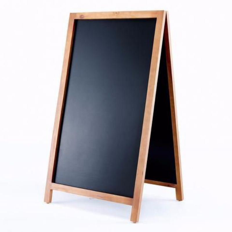 Jual Papan menu tulis kapur 2 sisi ukuran 40cm ×60 cm/black board ...