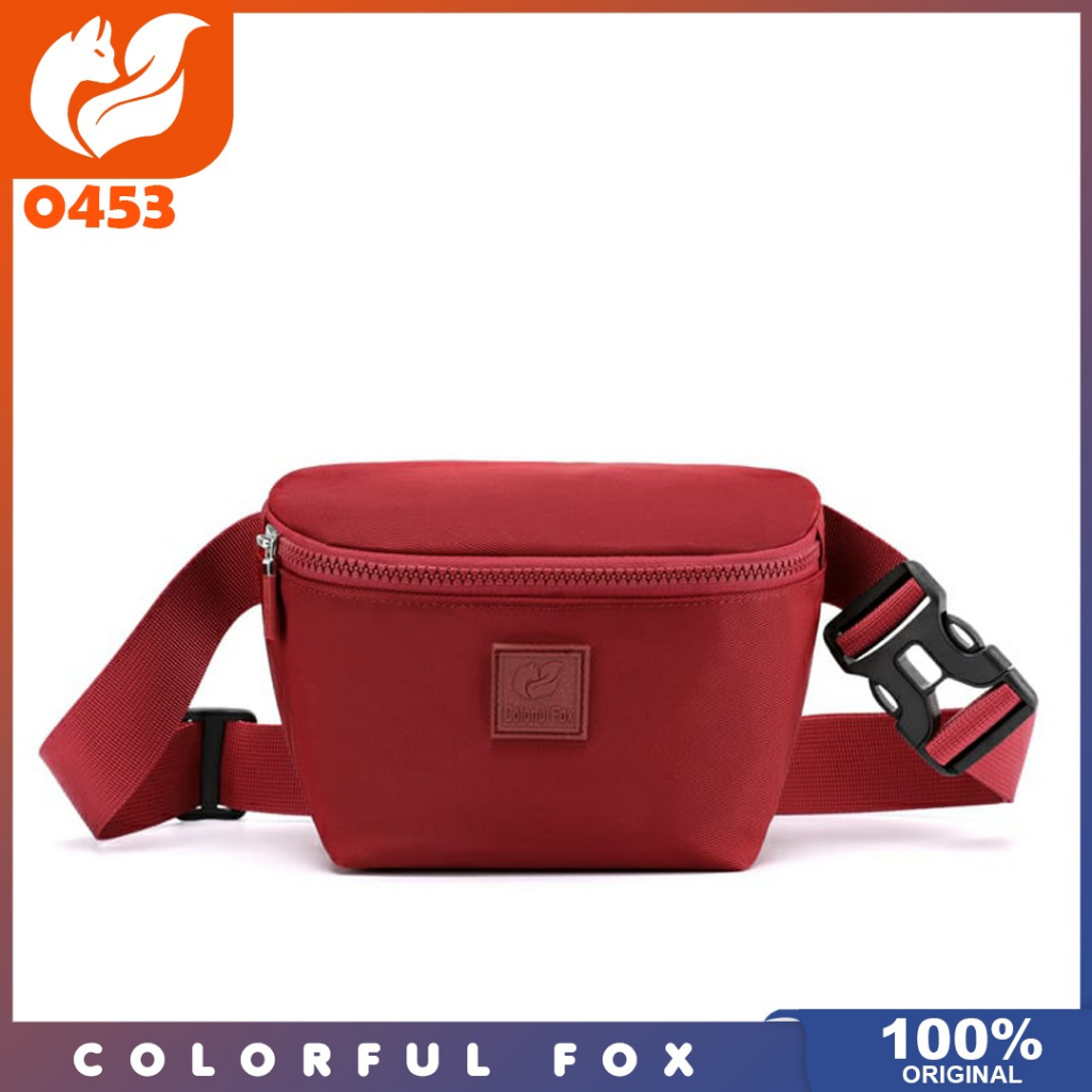 Jual Colorful fox ori - Tas Pinggang wanita COLORFUL FOX 0453 waistbag ...