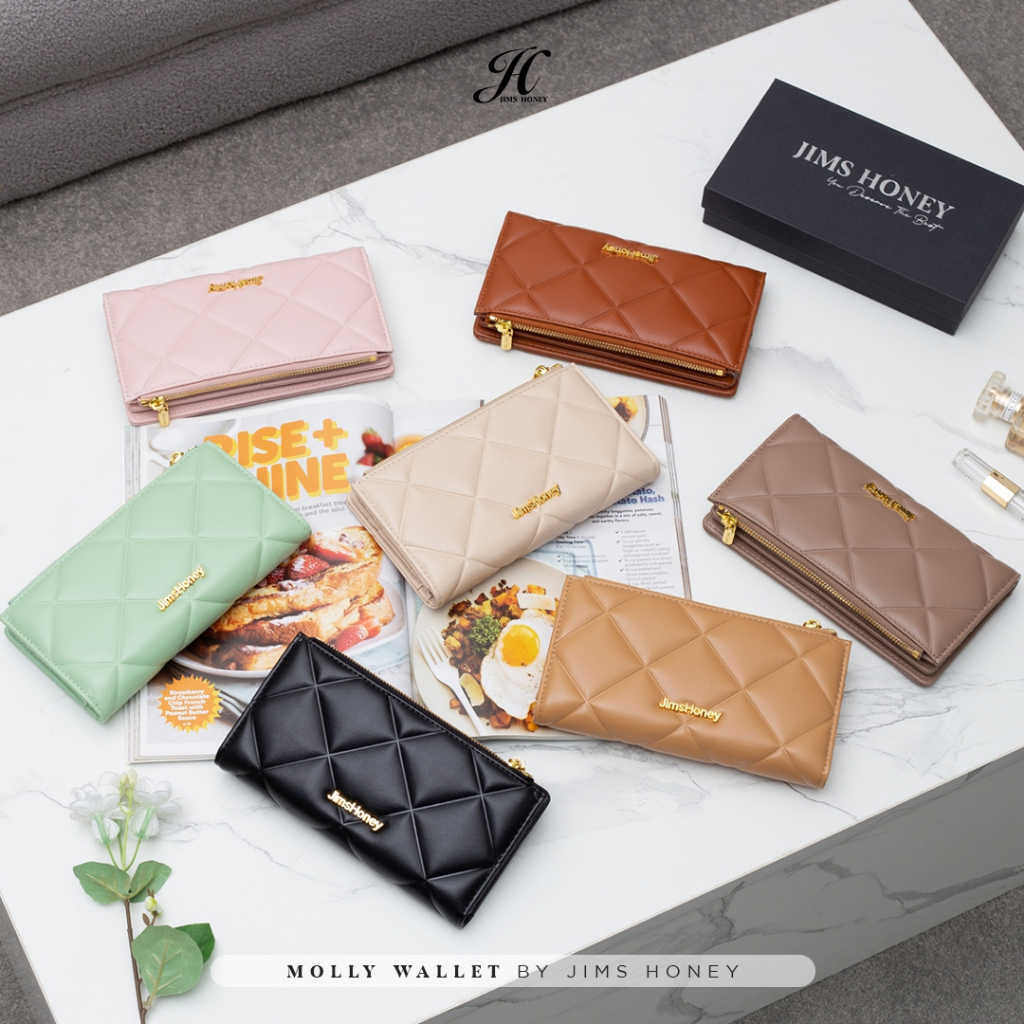 Jual Jims Honey -Molly Wallet - Dompet Lipat Free Box Exclusive ...