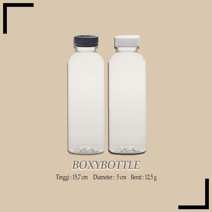 Jual Botol Almond 250ml / Botol Plastik 250ml / Botol Kopi / Isi 50 pcs ...