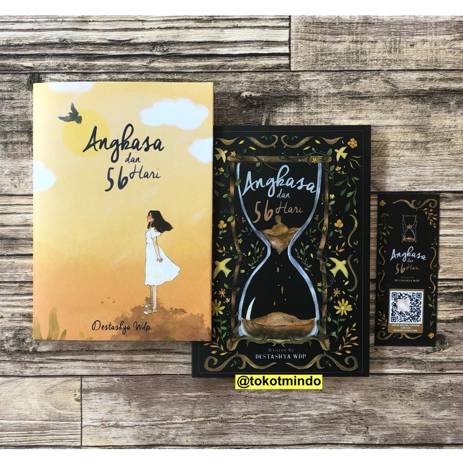 Jual Novel ANGKASA DAN 56 HARI (Ravinkyu) + Bonus Jaket Buku + Cerita ...