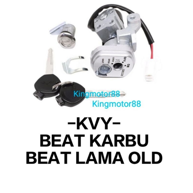 Jual KUNCI KONTAK KOMPLIT + SADEL IMP KVY BEAT KARBU LAMA OLD KUALITAS ...