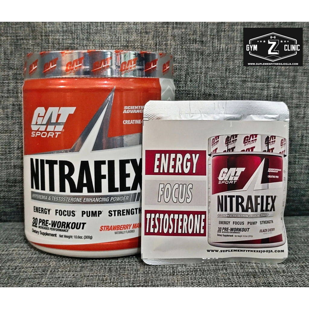 Jual SACHET GAT Sport Nitraflex 1 serving Pre Workout Sachet | Shopee Indonesia