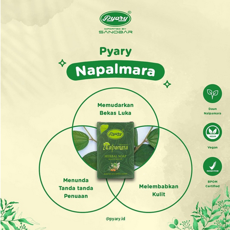 Jual Sabun Arab PYARY Nalpamara Soap 100% Original 75GR | Shopee Indonesia