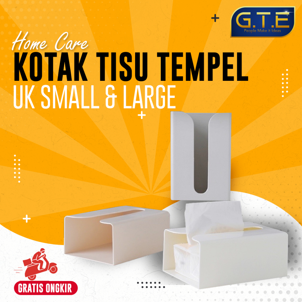 Jual GTE | Tempat Tissue Tempel Dinding Dapur Toilet / Kotak Tissue ...