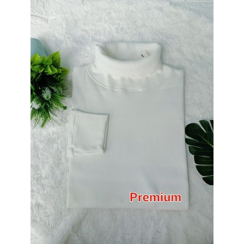 Jual [COD] Turtleneck RIB Dan Rajut (Premium) Pria dan Wanita Leher ...