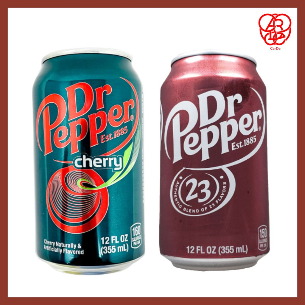 Jual Dr Pepper Soft Drink USA 355ml Minuman Soda Berperisa Buah Cherry ...