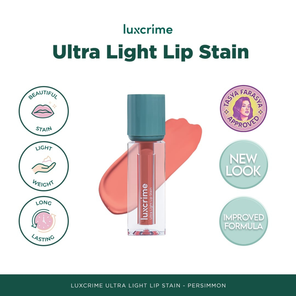 Jual LUXCRIME Ultra Light Lip Stain | Shopee Indonesia