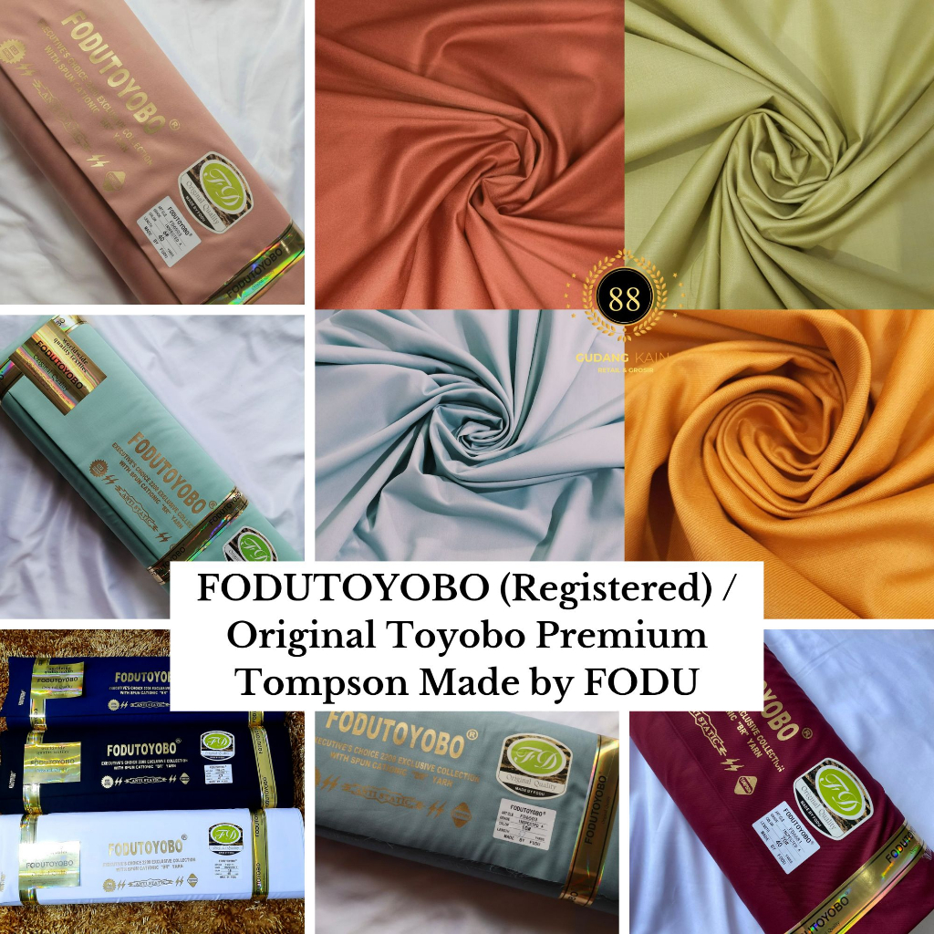 Jual Kain Katun Fodutoyobo / Fodu Toyobo (Registered) / Original Toyobo ...