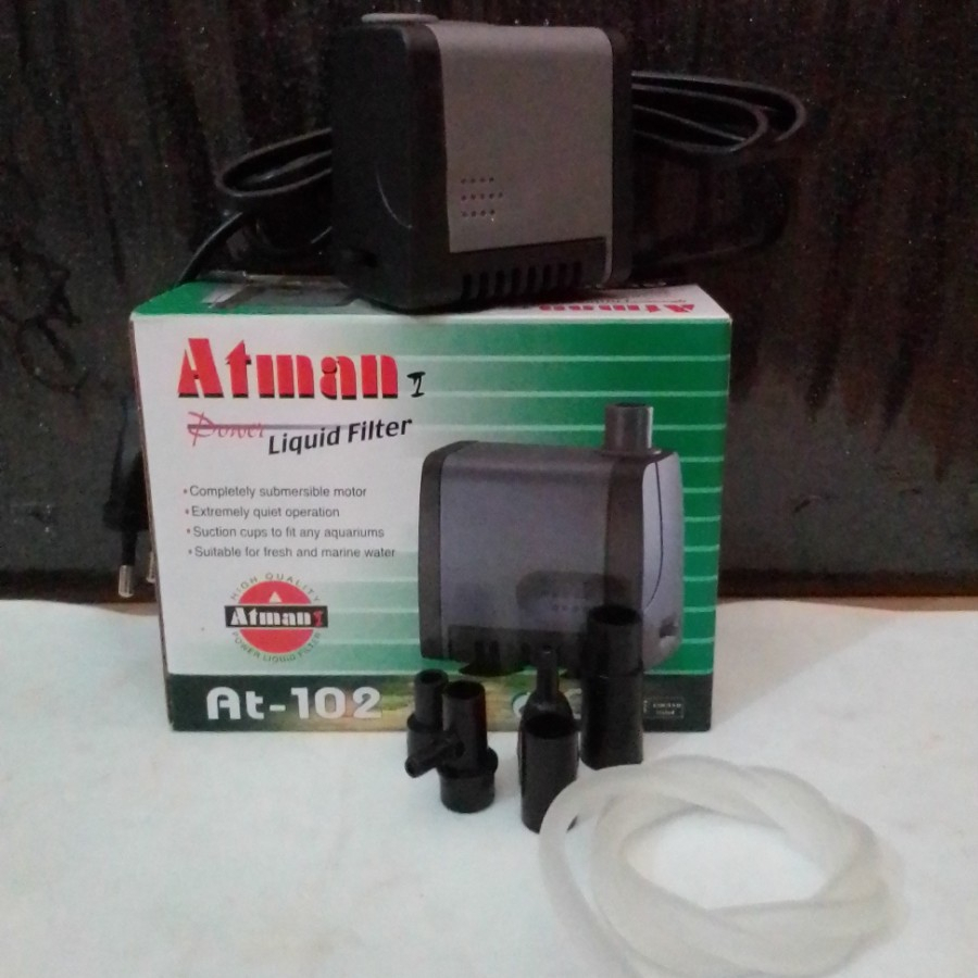 Jual Atman Water Pump AT-102 Pompa Celup Aquarium & Kolam | Shopee ...