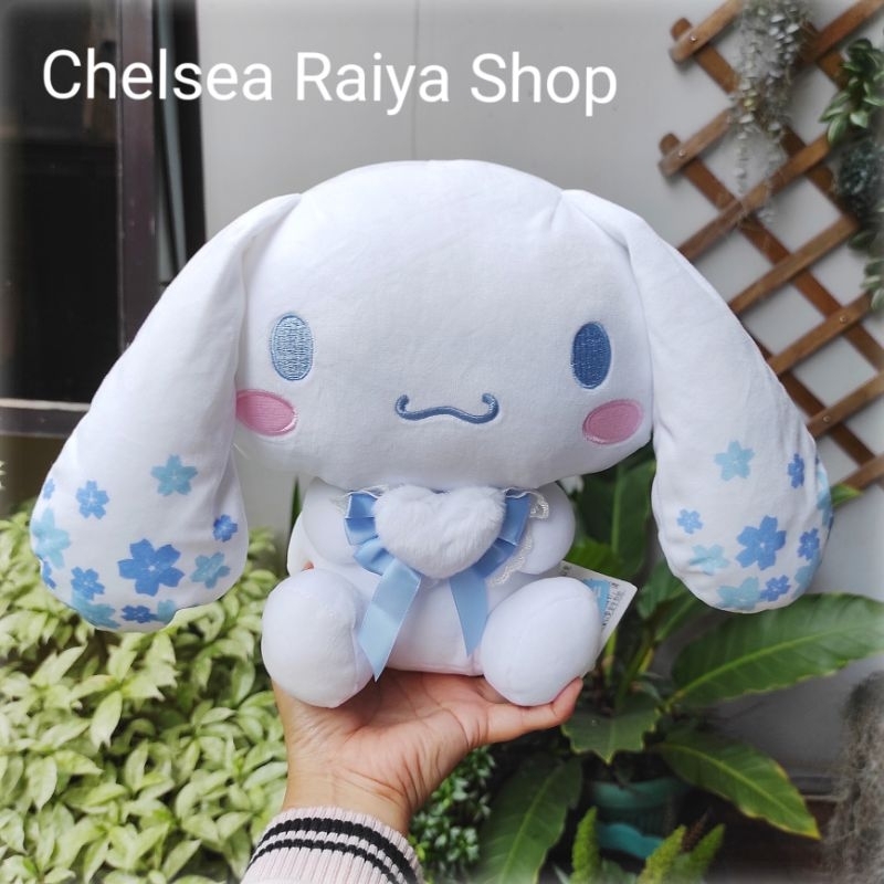 Jual Boneka Plush Miniso x Sanrio Cinnamoroll Blue Sakura 25cm ...