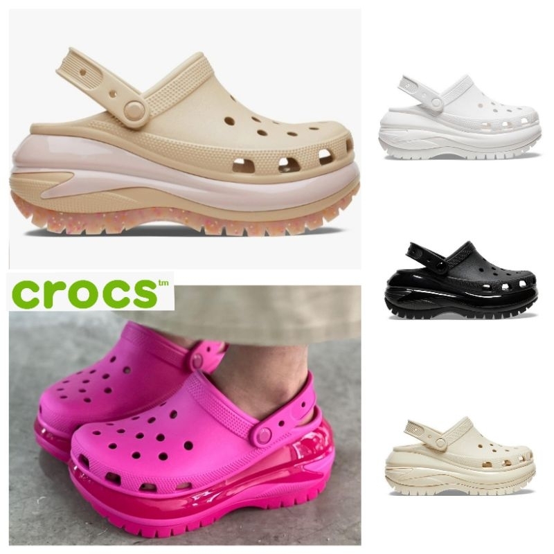 Jual Crocs Classic Mega Crush Clog / Crocs Mega Crush Clog / Sandal ...