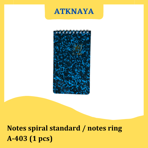 Jual Notes spiral standard / notes ring A-403 (1 pcs) | Shopee Indonesia