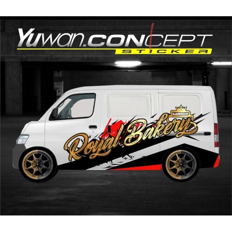 Jual STIKER DECAL GRANDMAX BLIND CUSTOM | Shopee Indonesia