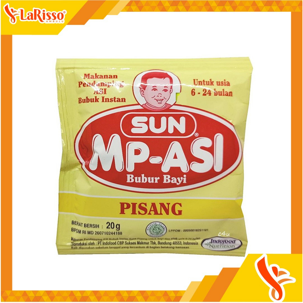 Jual SUN MP-ASI SACHET 12X20GR PISANG | Shopee Indonesia