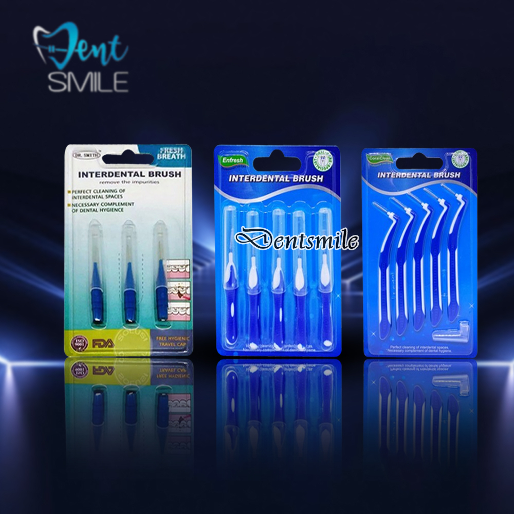 Jual sikat gigi ortho interdental brush pembersih gigi lurus dan ...