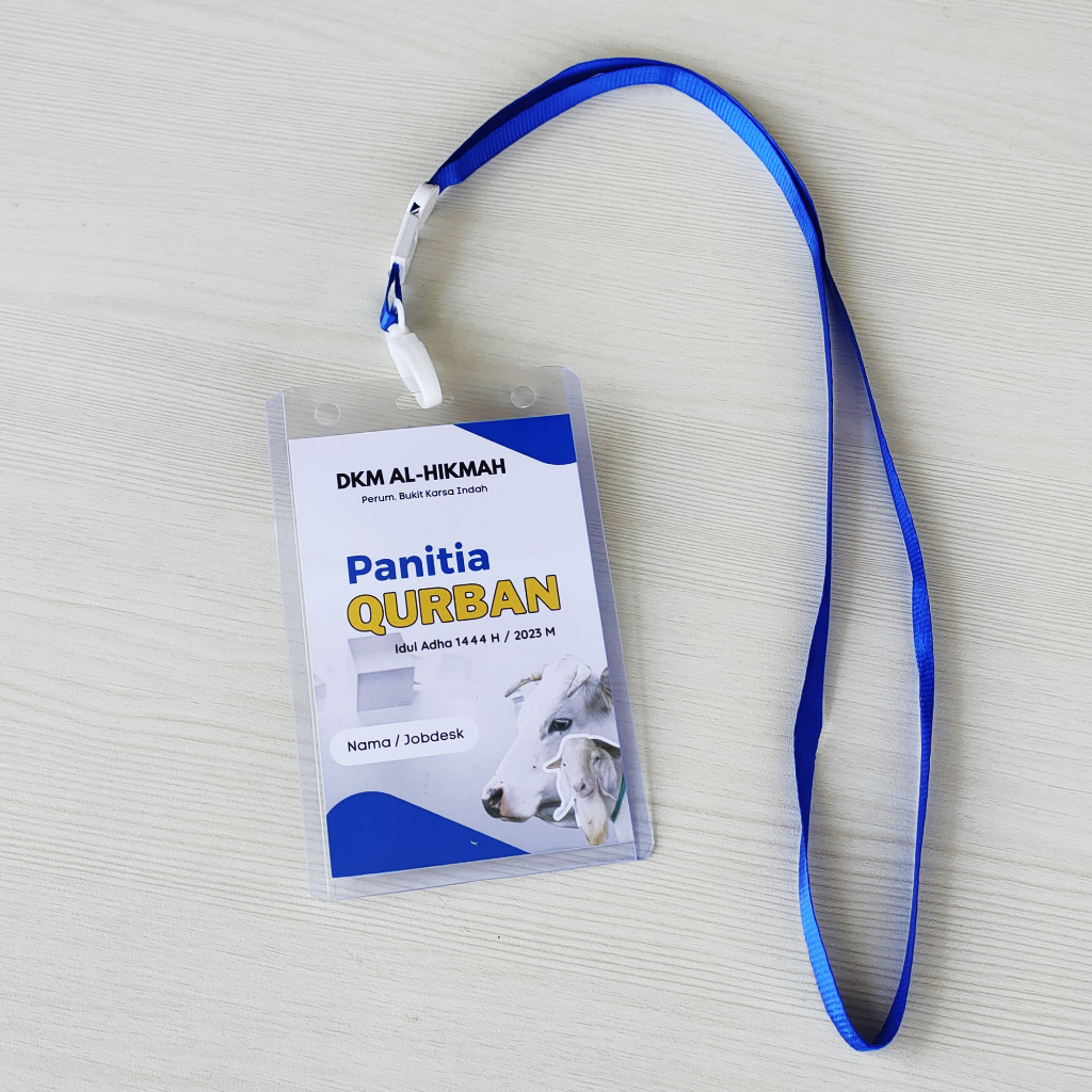 Jual NAME TAG PANITIA QURBAN COSTUME | Shopee Indonesia