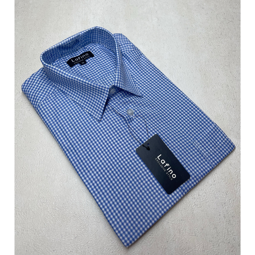 Jual LAFINO BASIC - HEM / KEMEJA KOTAK JUMBO PRIA LENGAN PENDEK BIG SIZE M L XL XXL XXXL XXXXL ...