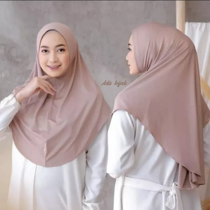 Jual Jilbab Instan Malay|Bergo Hamidah Non Pet|Kerudung Instan Jersey | Shopee Indonesia