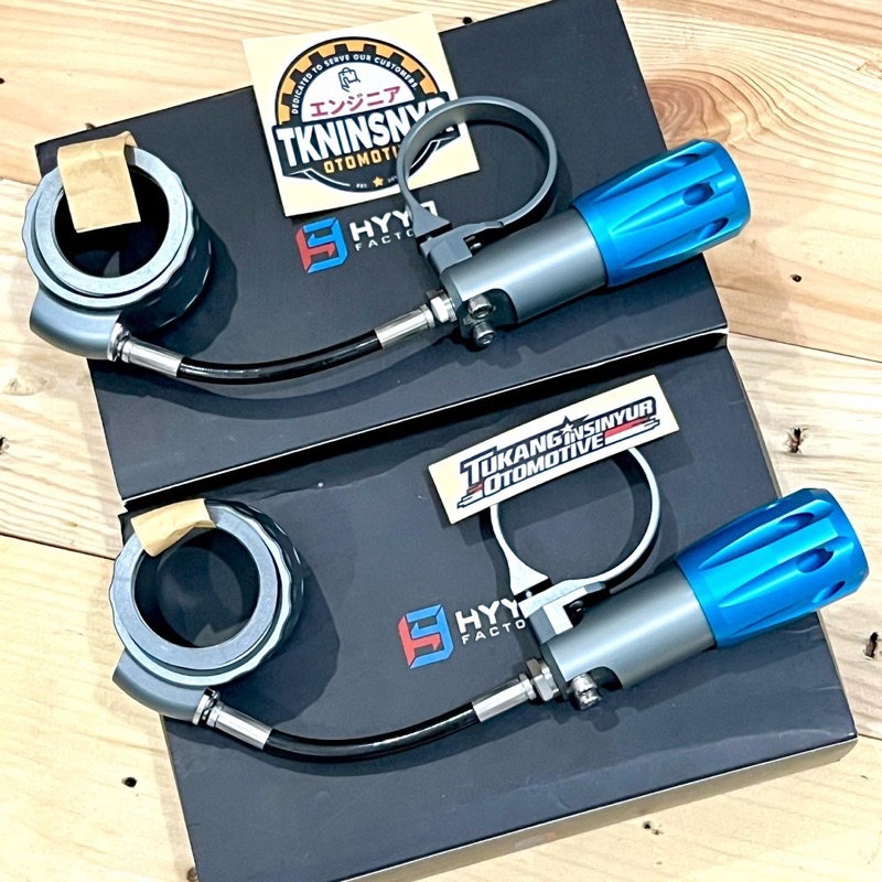 Jual Hidrolik Preload Adjuster HPA CNC Per Shock Ohlins Klik Fungsi Blue | Shopee Indonesia