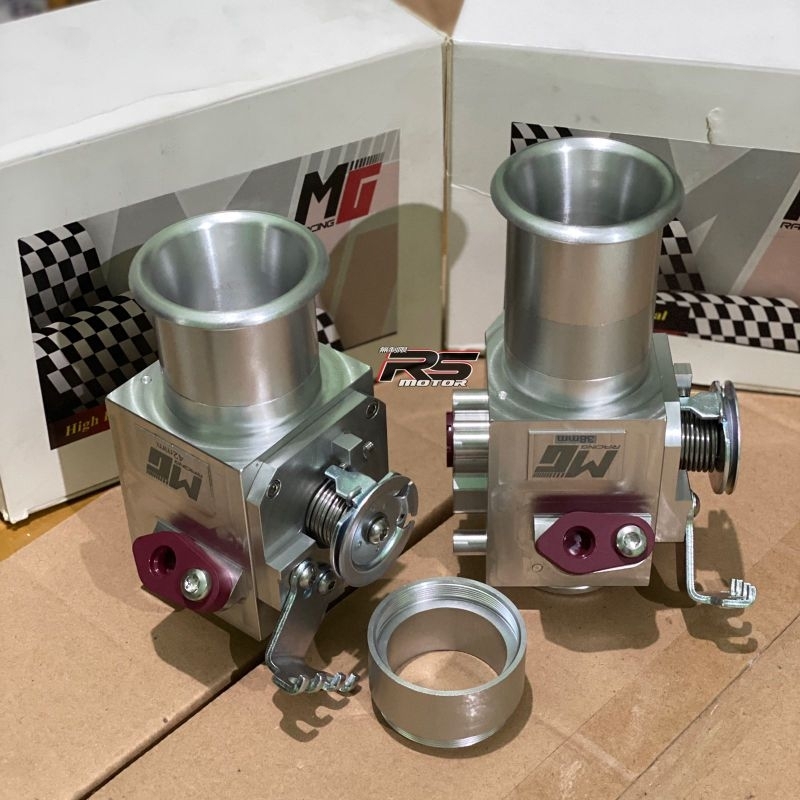 Jual THROTTLE BODY TB BARREL 30 36 38 42 POWER BALL MX KING MXKING ...