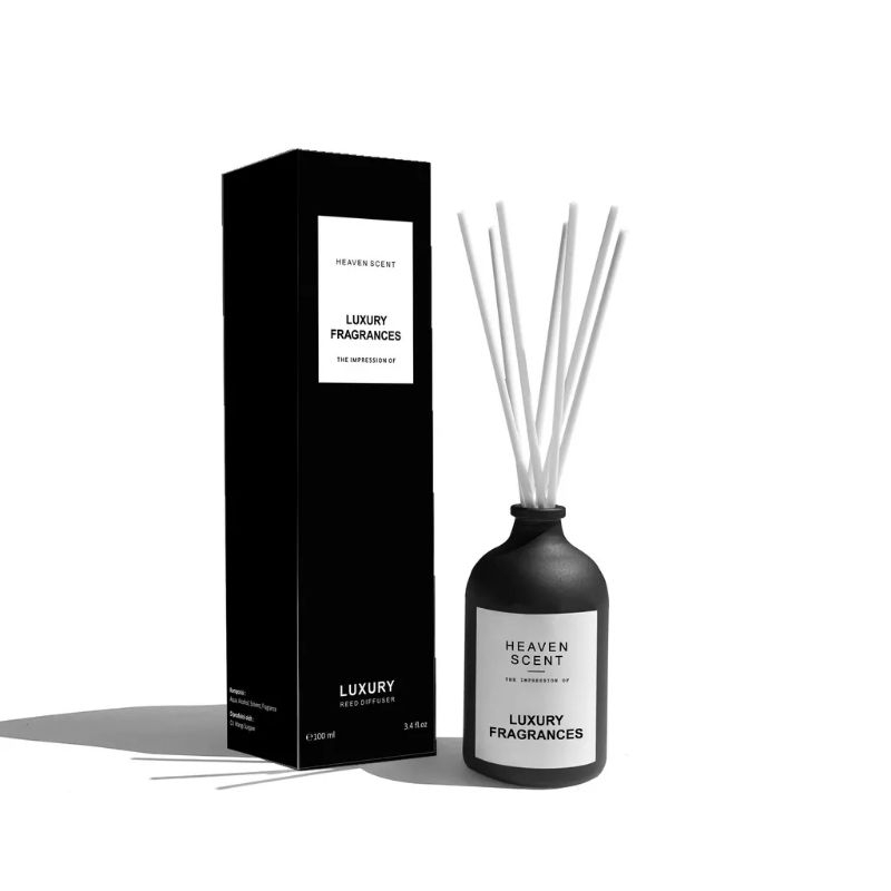 Jual Heaven Scent Luxury Reed Diffuser 100ml - Peony & Blush Suede ...